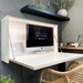 Large Office Desk Floating Desk Home Office Work Space Modern Space ...