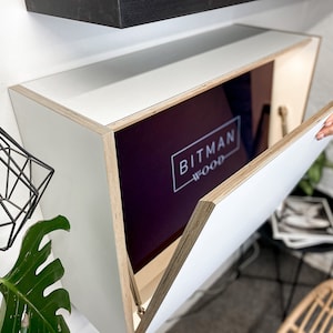 27” Monitor Desk• Office Desk Home Office Work Space Modern Desk Space ...