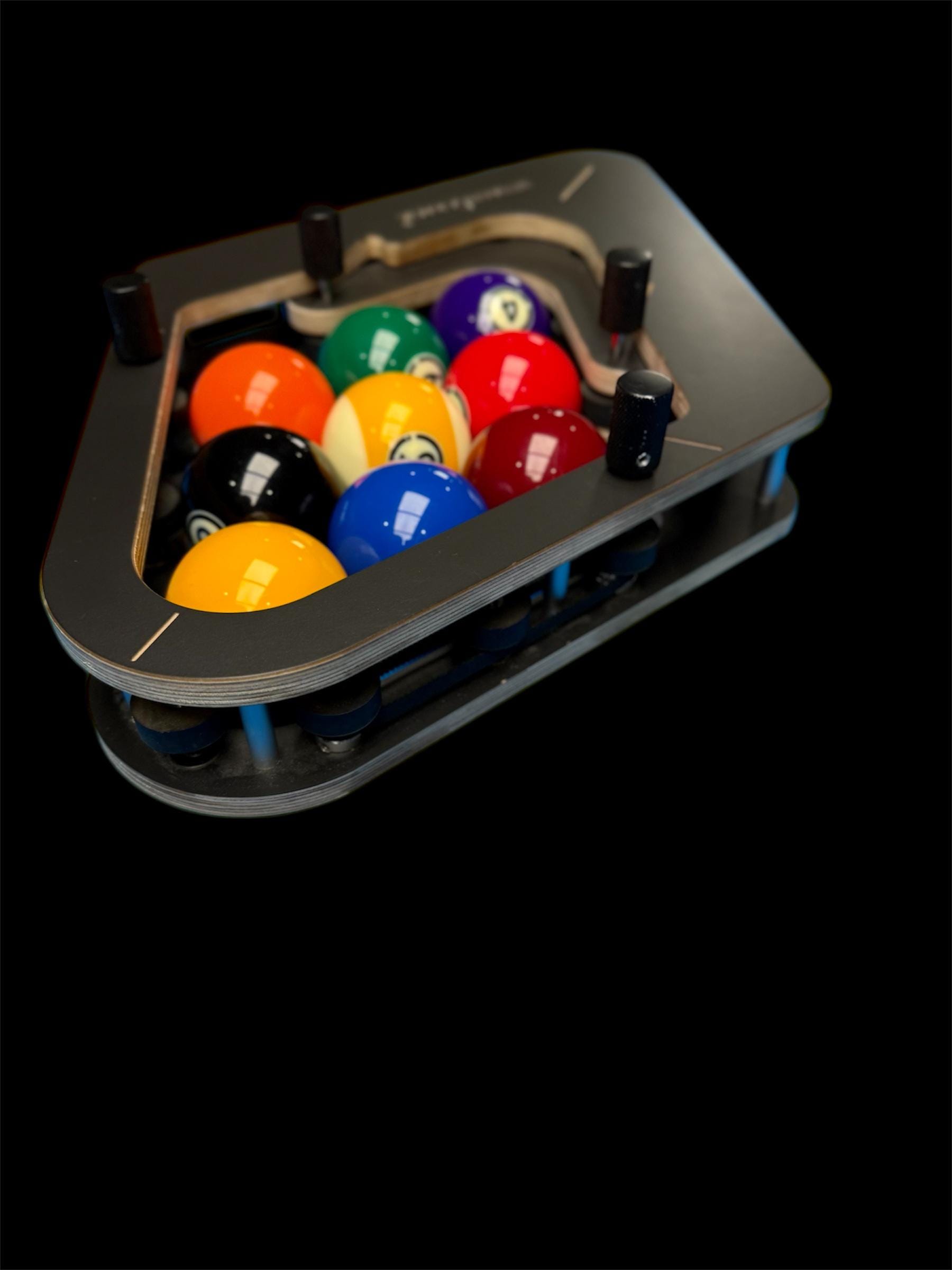 Bitmanrack 9-BALL PRO• Billiard Rack Pool Snooker Rack Gift for Him ...
