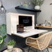 Large Office Desk Floating Desk Home Office Work Space Modern Space ...