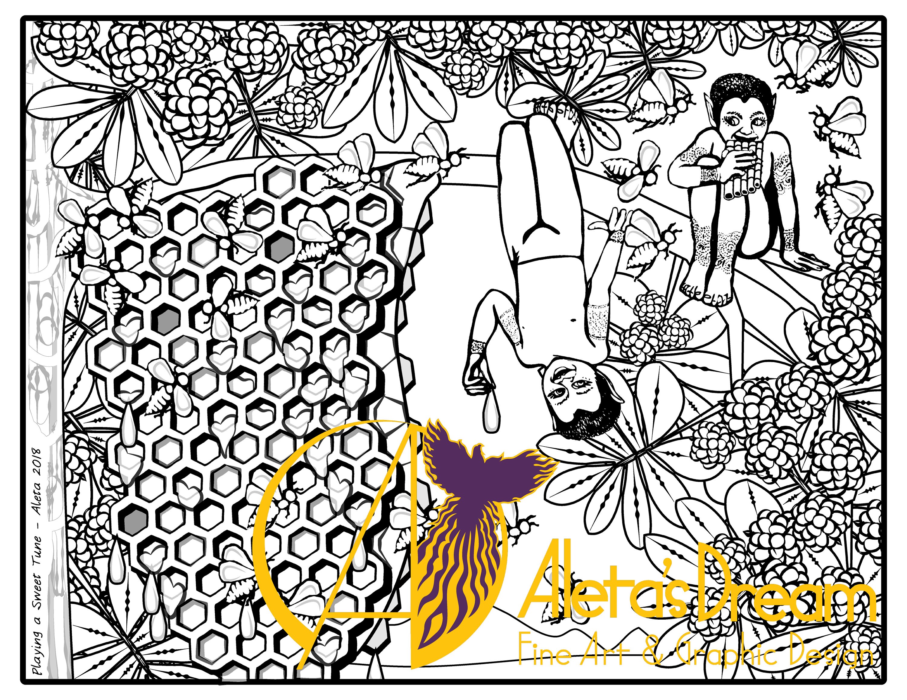 Aleta's Menehune Coloring Book, Printable Coloring Pages, All Ages ...