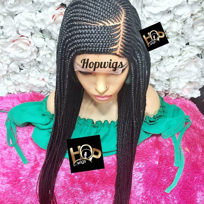 Cornrow Wig - Etsy