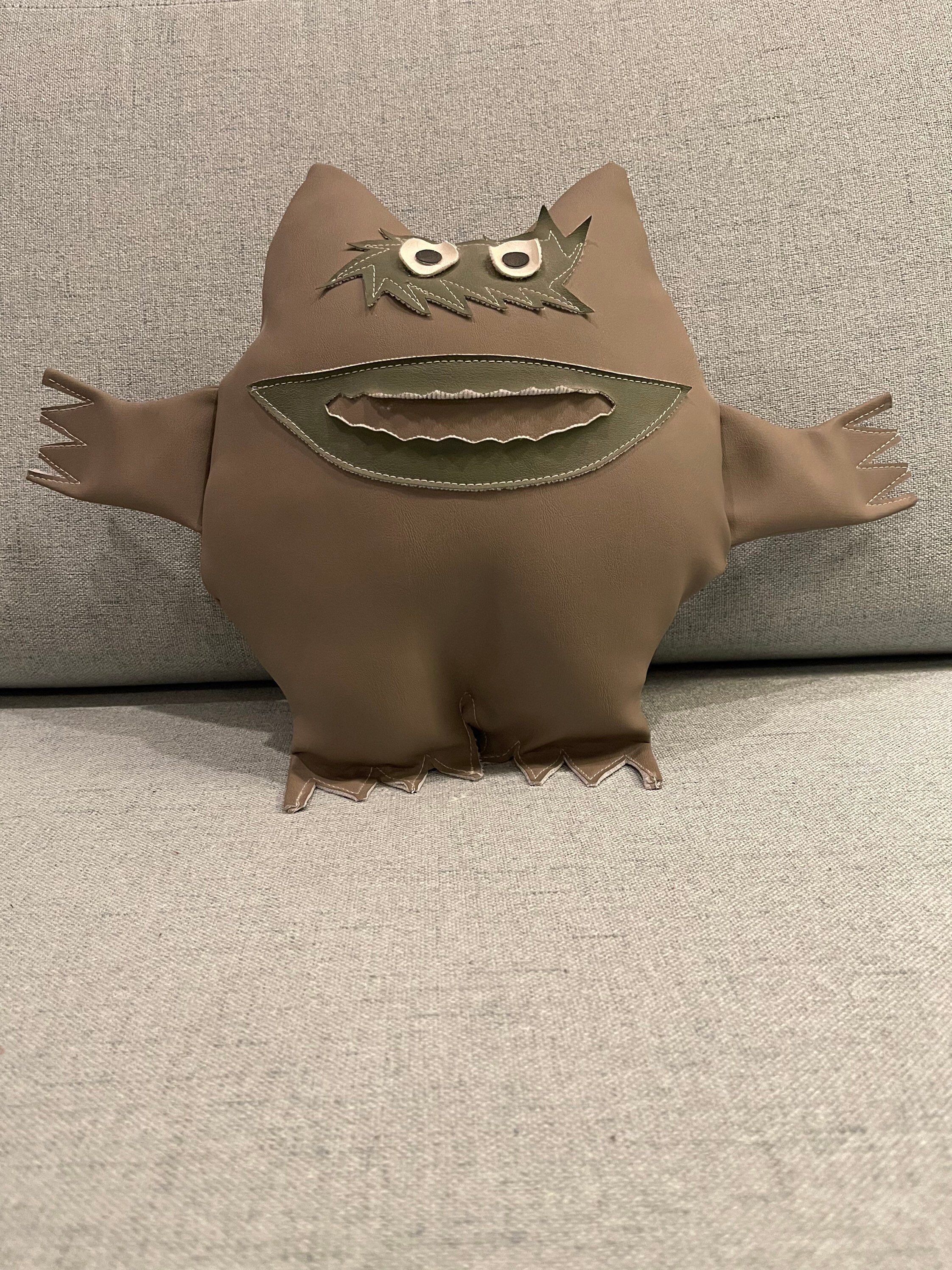 Naugahyde Cute Nauga Monster Doll 1960s Advertising Promotion for ...