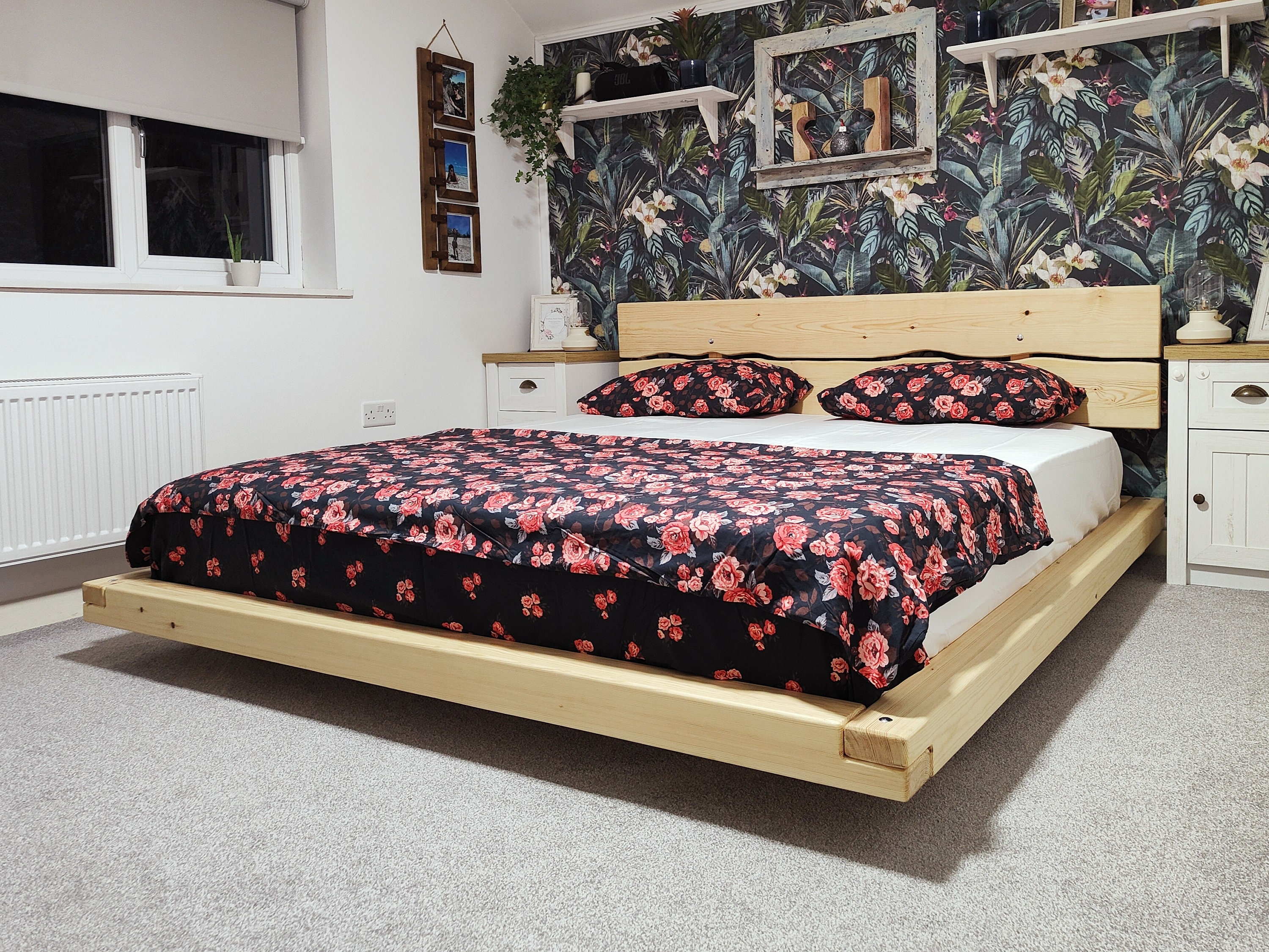Eco wood bed frame store