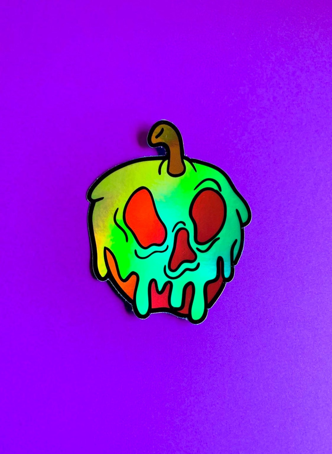 Poison Apple • Holographic Vinyl Stickers & Magnets - Etsy