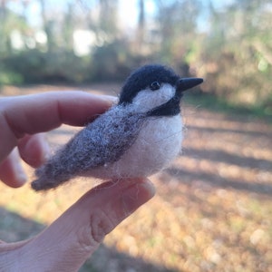 Tiny Needle Felted Bird. Realistic Bird. Felted Bird Decorations. Small ...