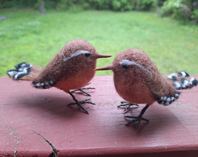 Needle Felted Bird. Realistic Birds. Felted Birds Decorations ...