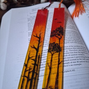 Handmade Resin Bookmark. Scenic Bookmark. Luxury Beautiful Bookmark ...
