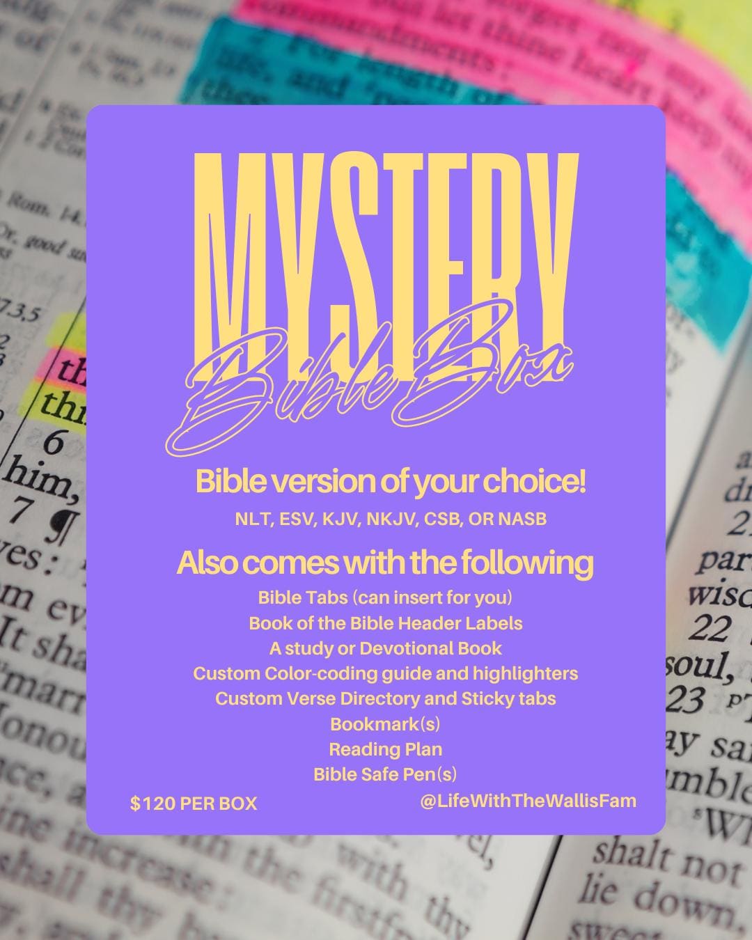 Mystery Bible Study Box - Etsy
