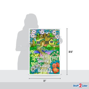Make Your Own Giant Coloring Poster - Hidden Cottage Design Poster ...