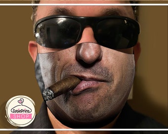 Cigar Smoking Mask | Etsy