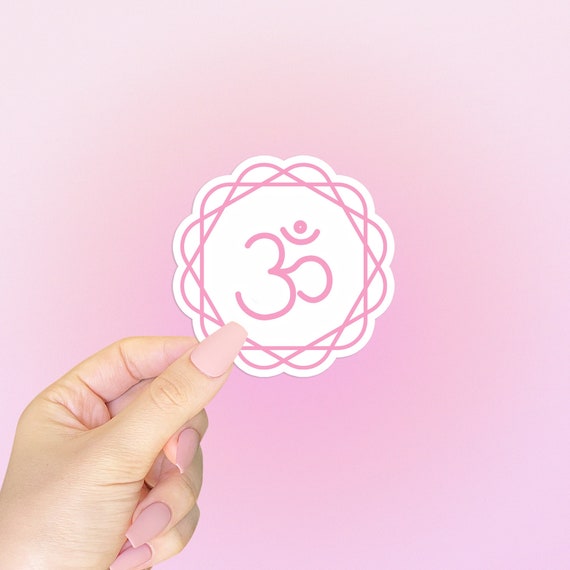 Om Symbol Vinyl Decal Sticker Yoga Decal for Cups Zen | Etsy