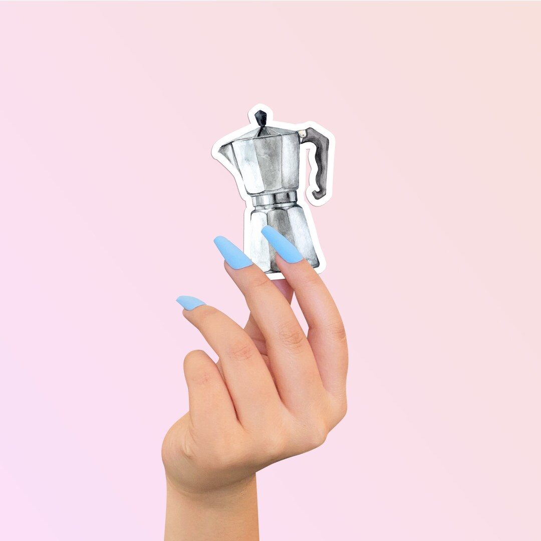 Coffee Espresso Maker Sticker, Barista Stickers, Coffee Sticker ...