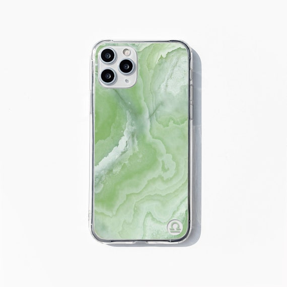 Jade iPhone Case Green Mint Marble Phone Case for iPhone 11 | Etsy