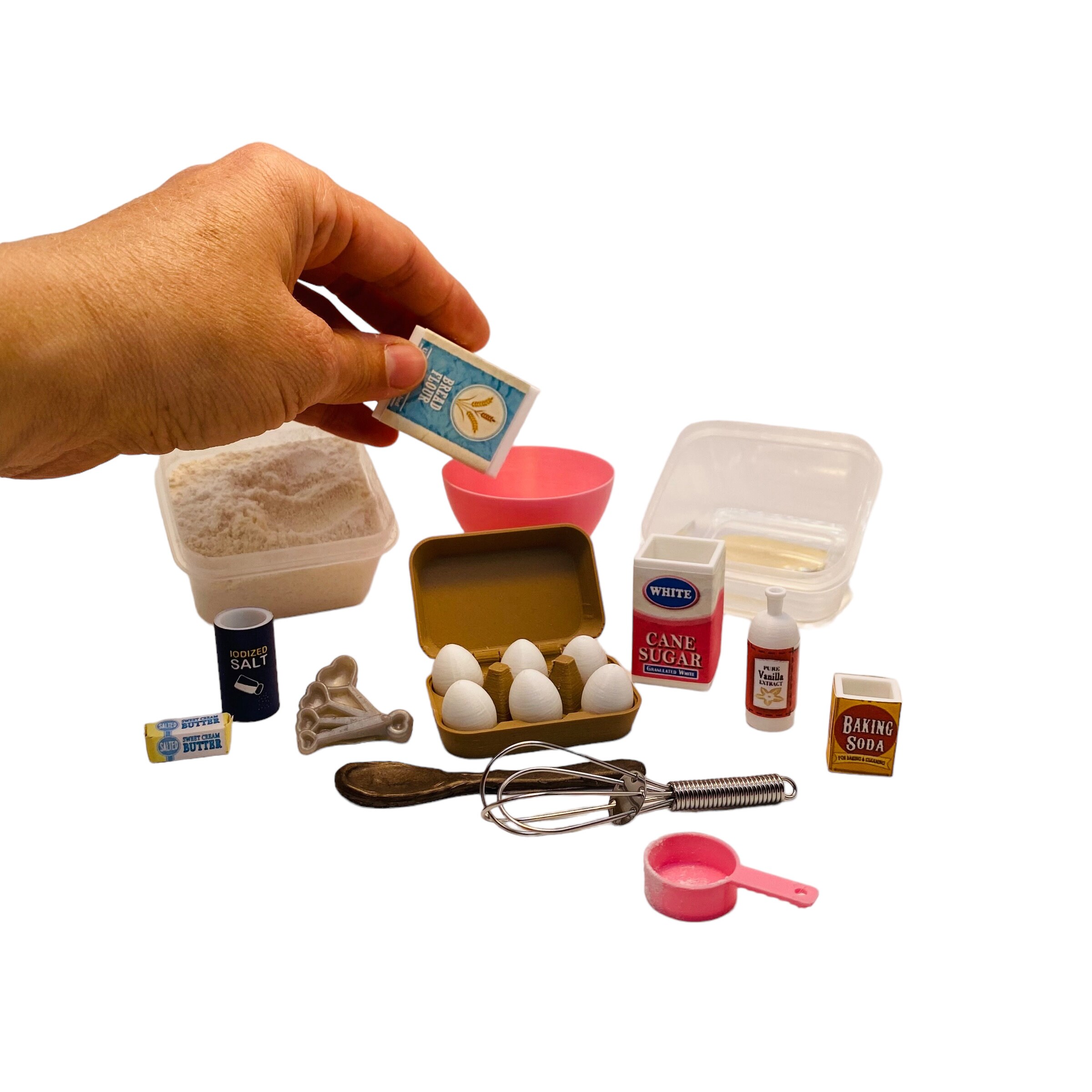 Miniature Baking Set Barbie Baking Set Barbie Accessories - Etsy