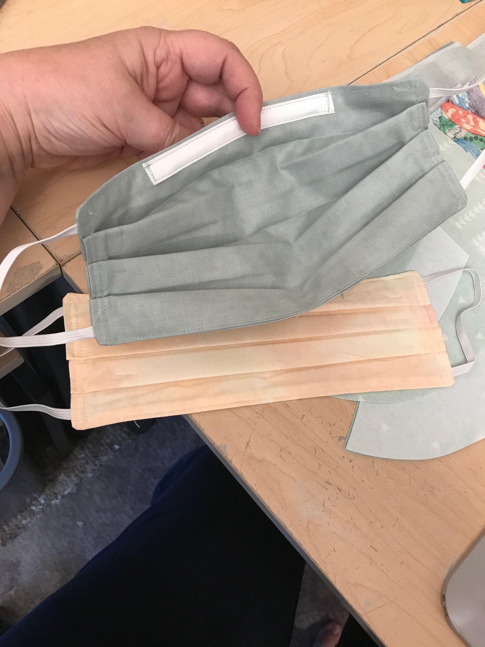 Masks Pleated Masks Rectangular Masks Reinforced Masks - Etsy New Zealand