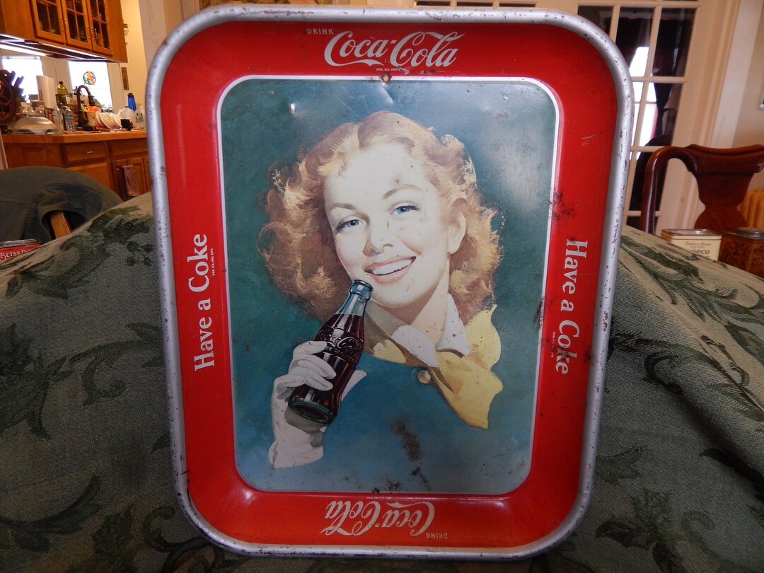 Original Coca Cola Serving Tray - Etsy