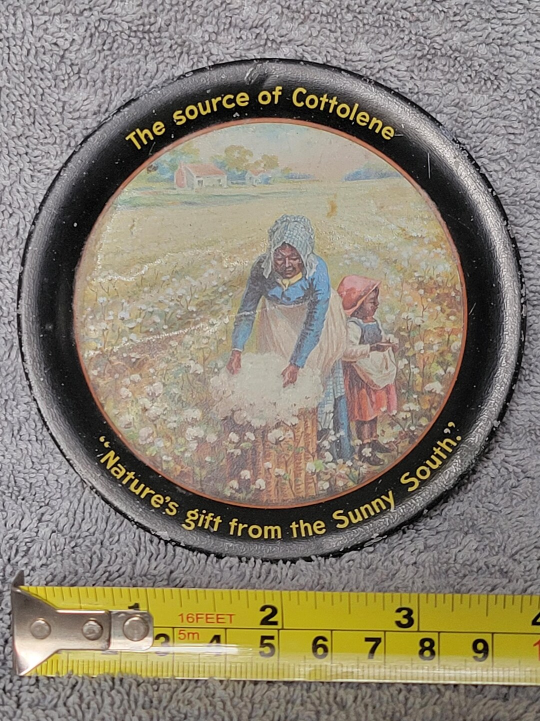 Black Americana Cottolene Advertising Tip Tray - Etsy