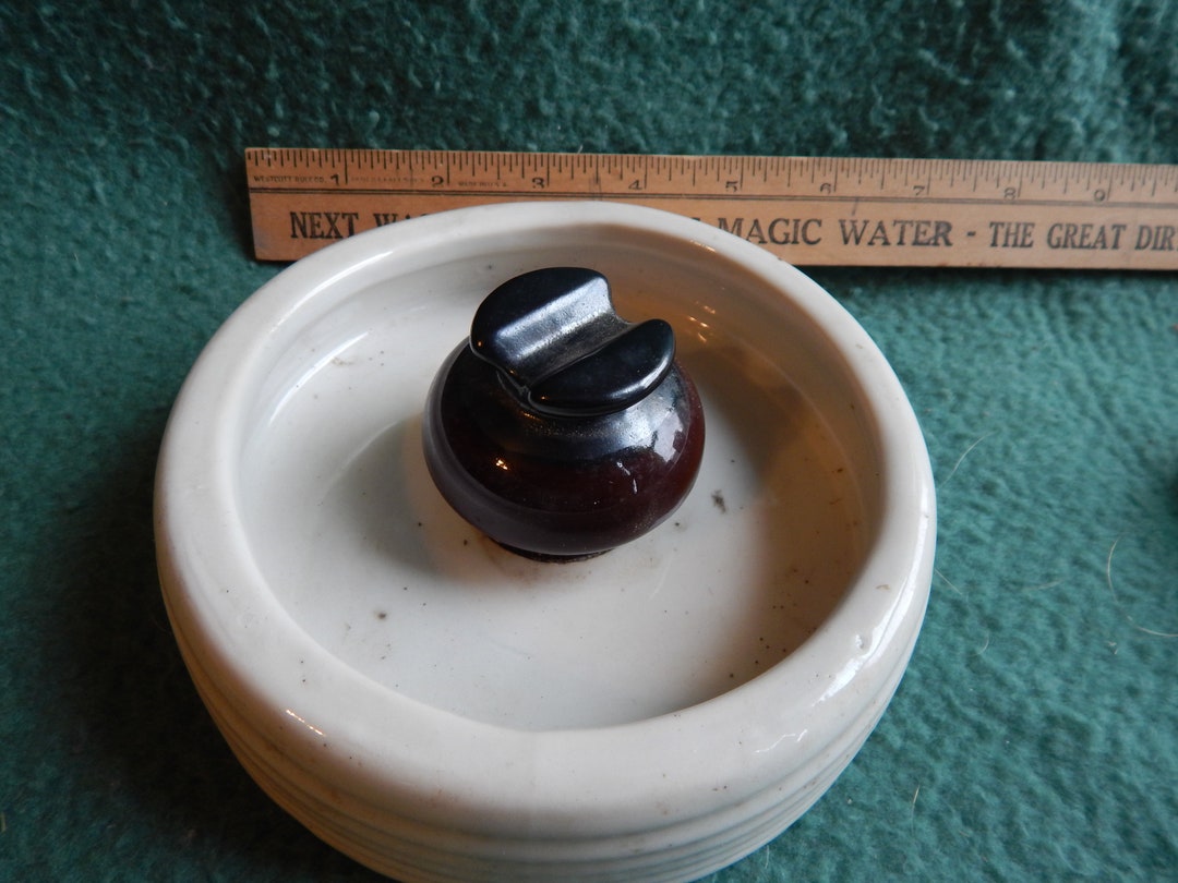 Antique INSULATOR Ash Tray - Etsy