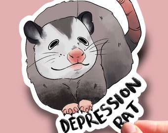 Rat Meme Sticker - Etsy