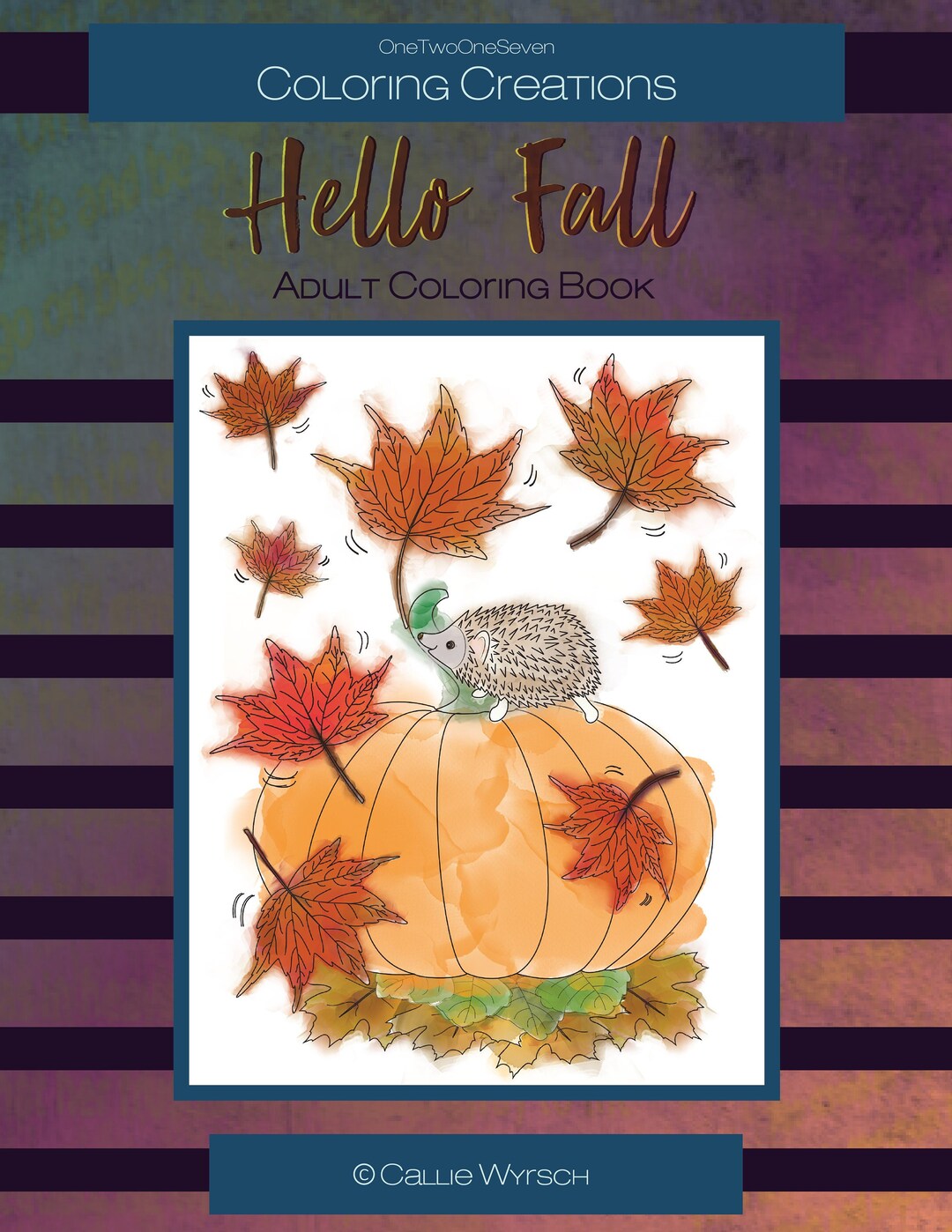 Hello Fall Adult Coloring Book - Etsy