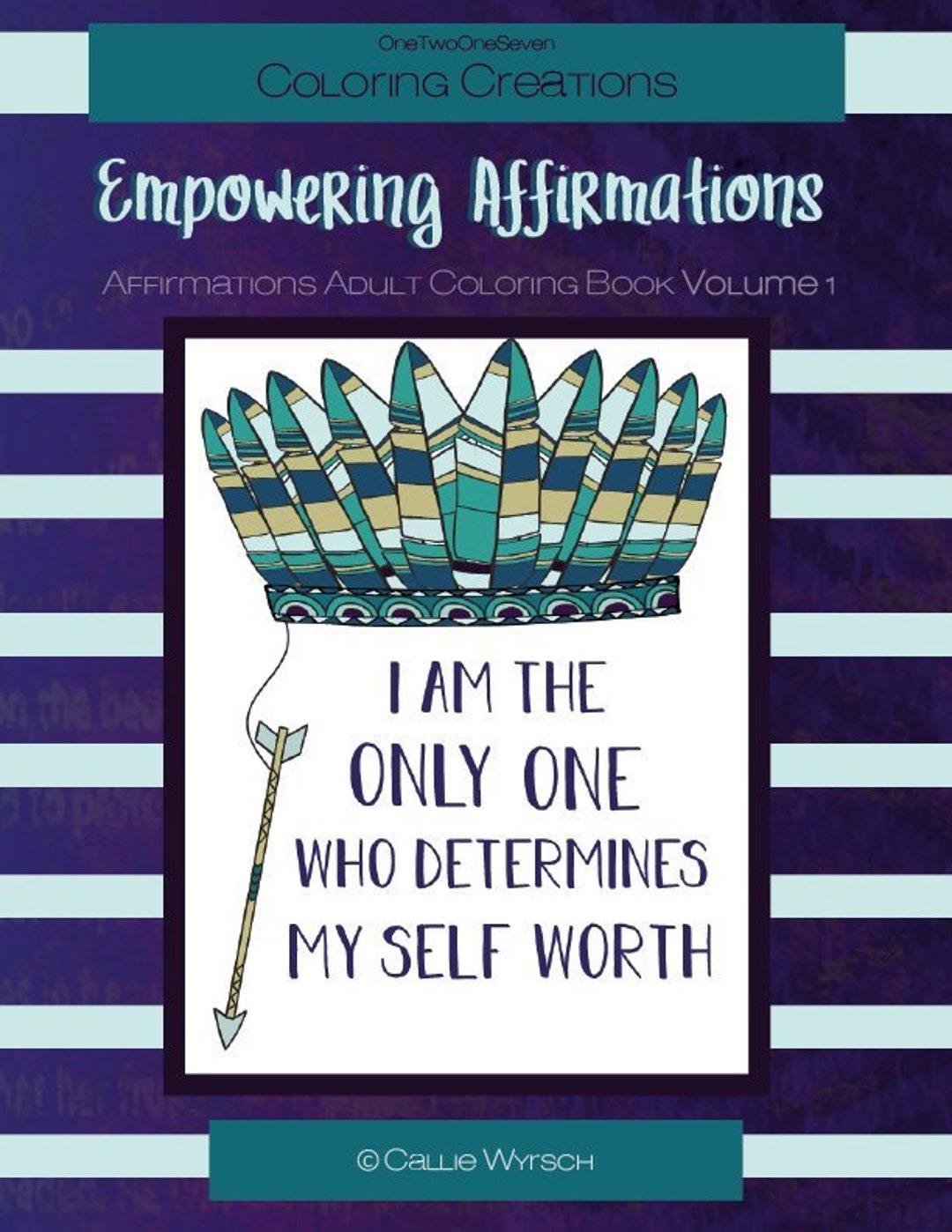 Empowering Affirmations Coloring Book Volume 1 Affirmation Coloring ...