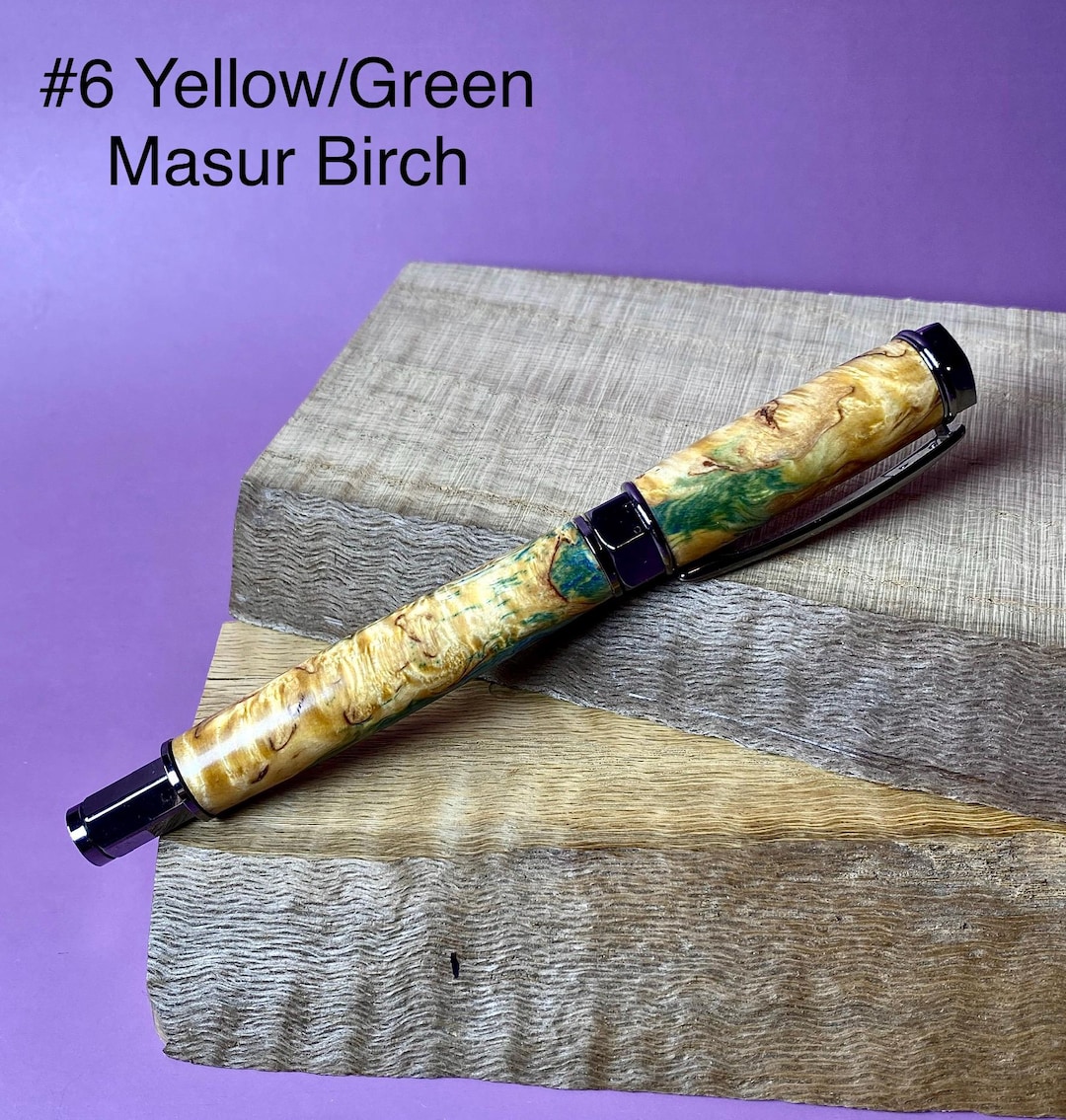 Magnetic Cap Pen High End Pen Hand Crafted Pen Lath Turned Pen ...