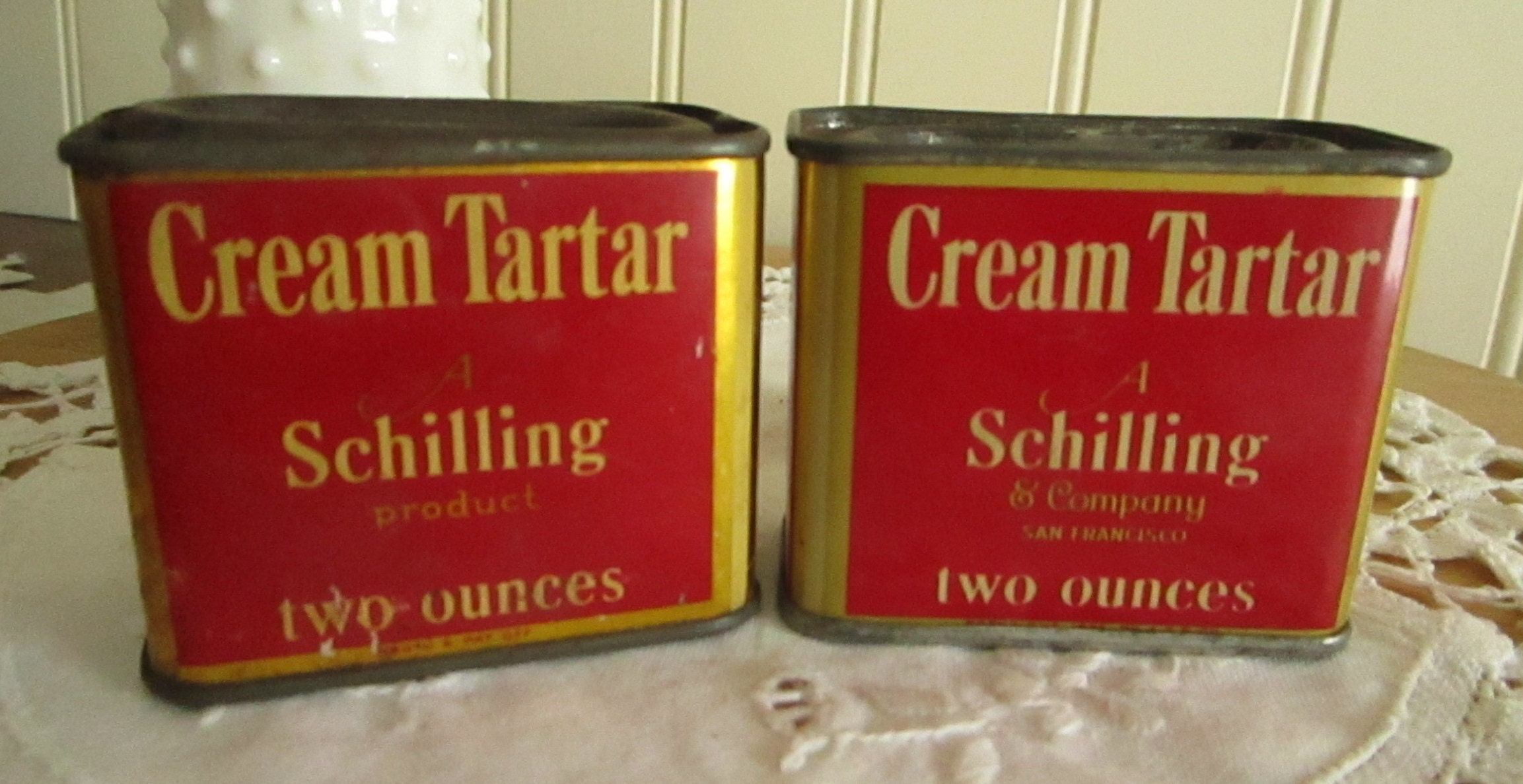 Schilling Cream Tartar Tin Container Sold Seperately - Etsy