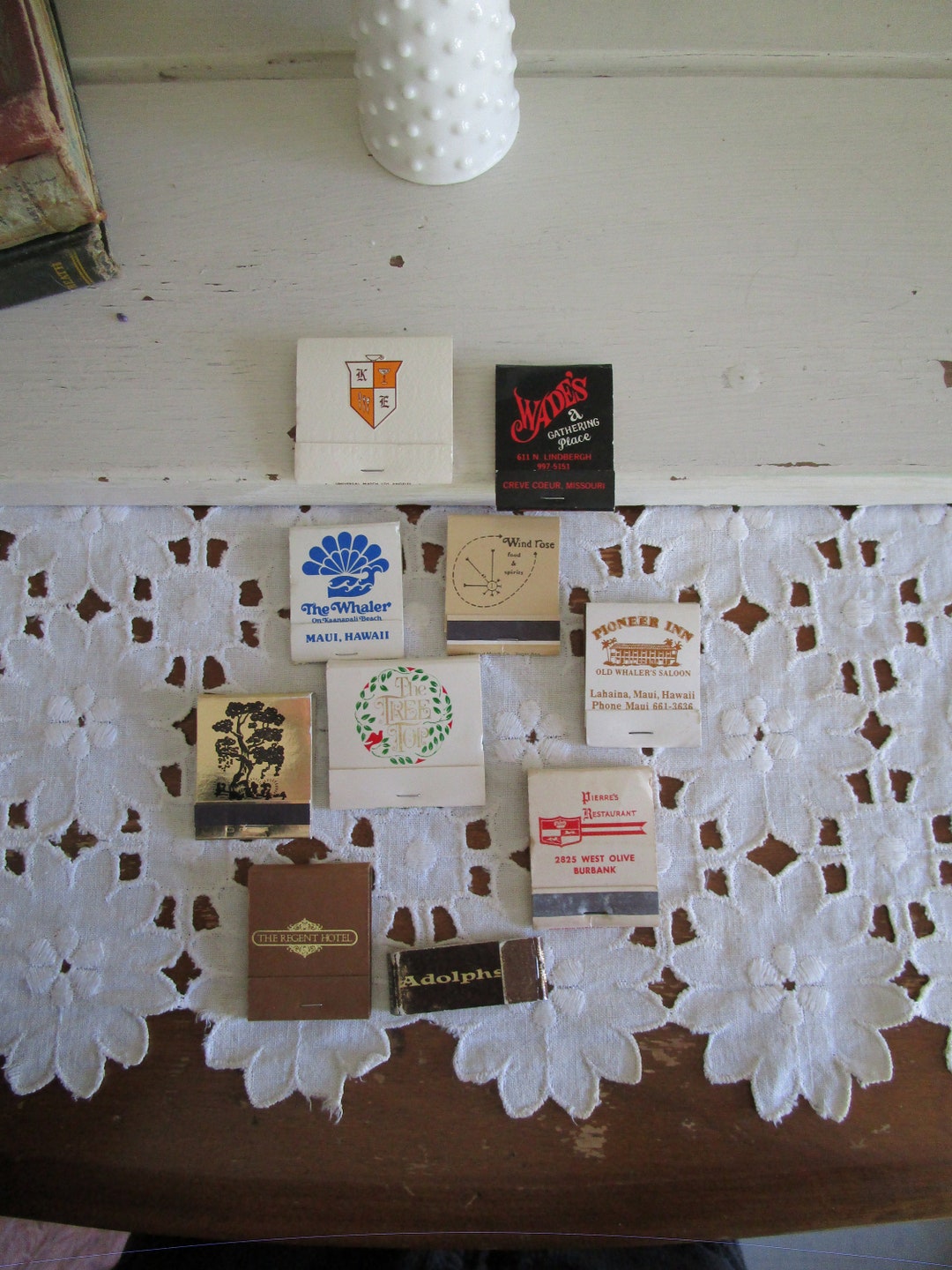 Set of 10 Vintage Matchbooks Set of Cool Vintage Matchbooks - Etsy
