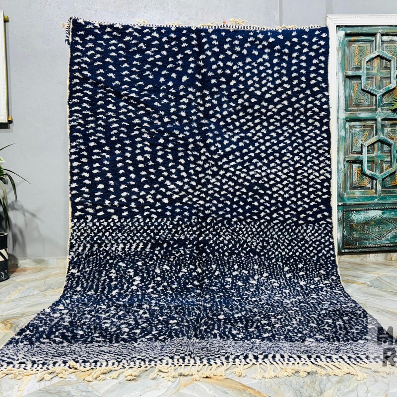 Blue Moroccan Rug - Etsy