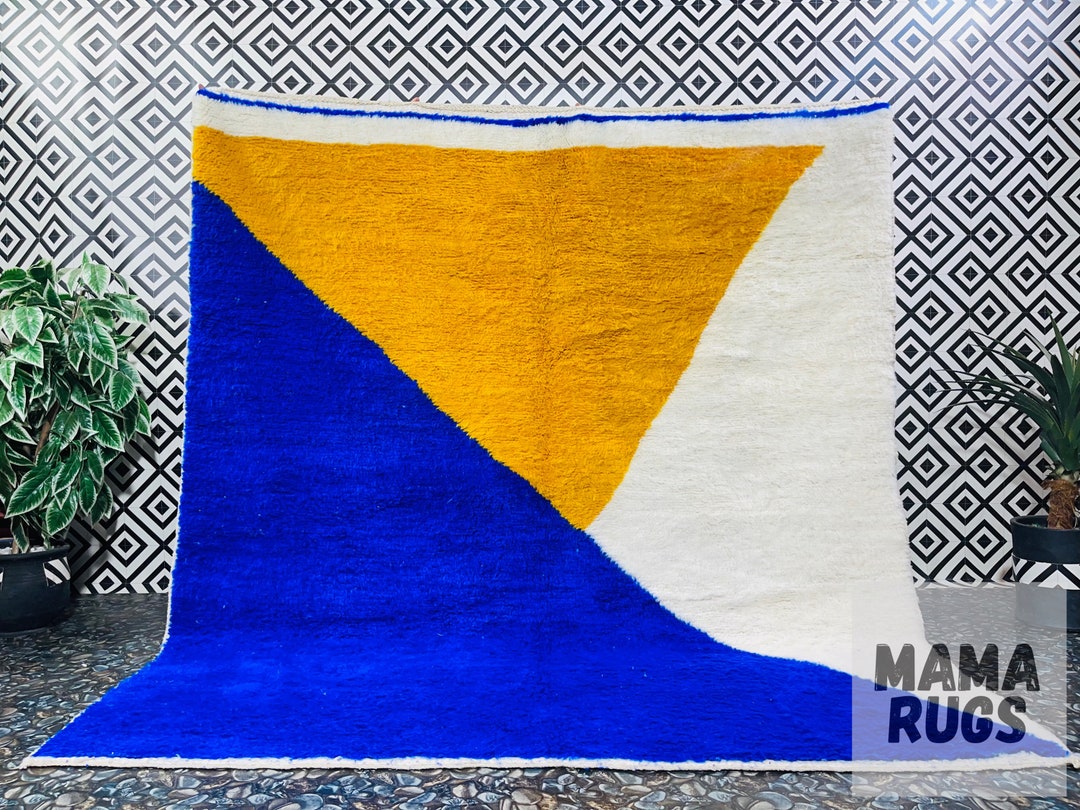 New Moroccan Rug Sheep Wool Rug Personalized Rug Kids Rug - Etsy