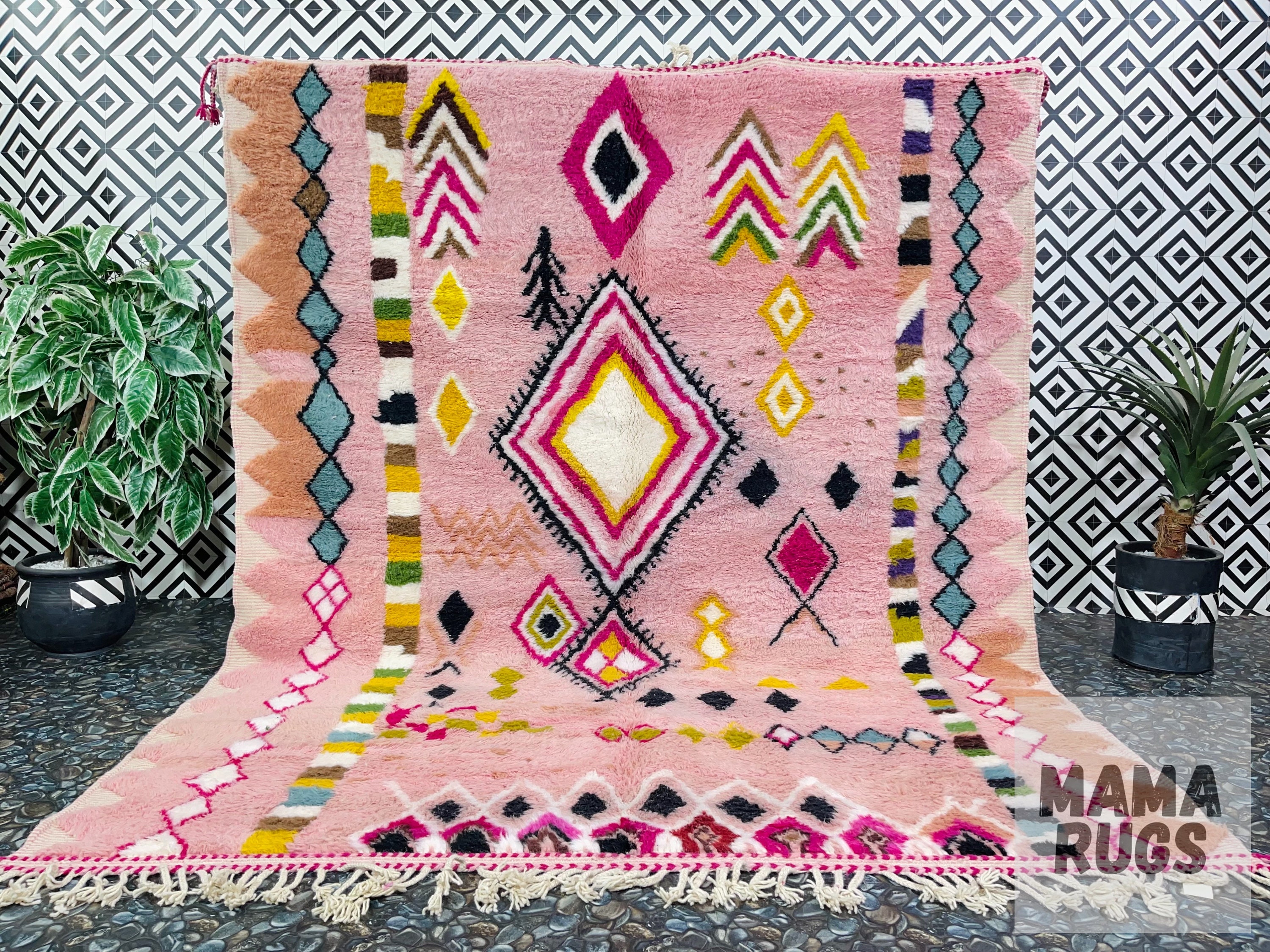 Pink Moroccan Pattern