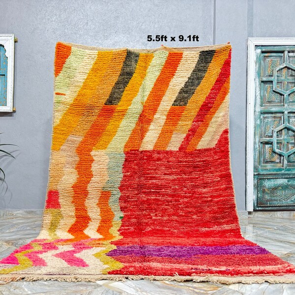 Colorful Rug - Etsy