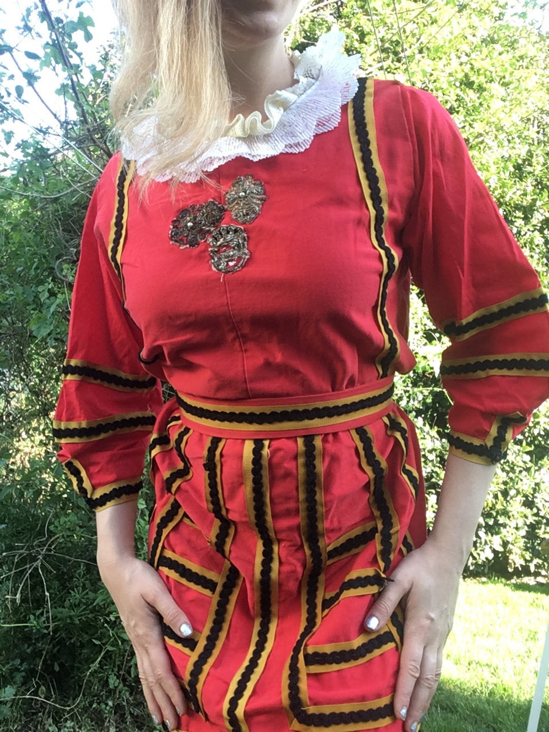 Beefeater Guard Costume - Etsy