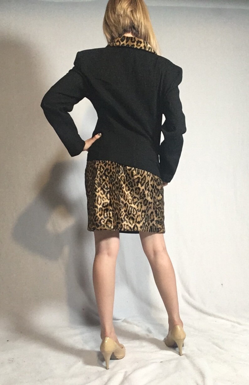 Cheetah Print Suit Set - Etsy