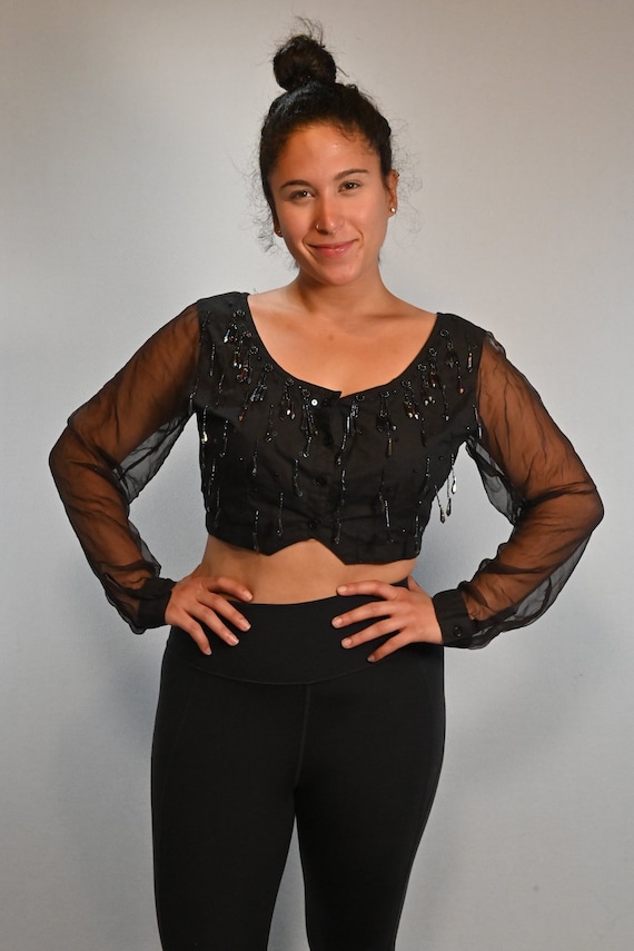 Speed Limit MPH 1990s Blouse - Gem