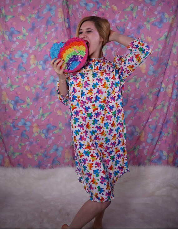 Teddy Bear Night Gown Circa 1980/ 1990 - Gem