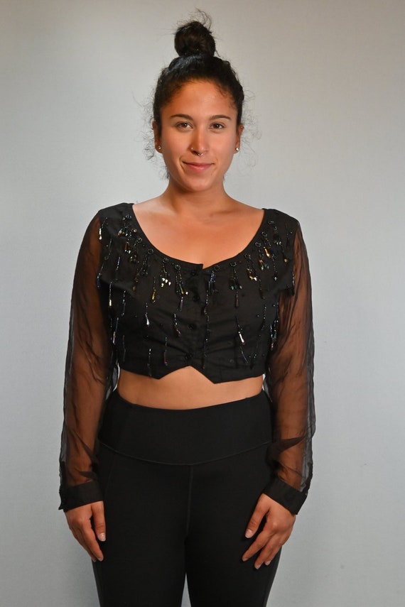 Speed Limit MPH 1990s Blouse - Gem