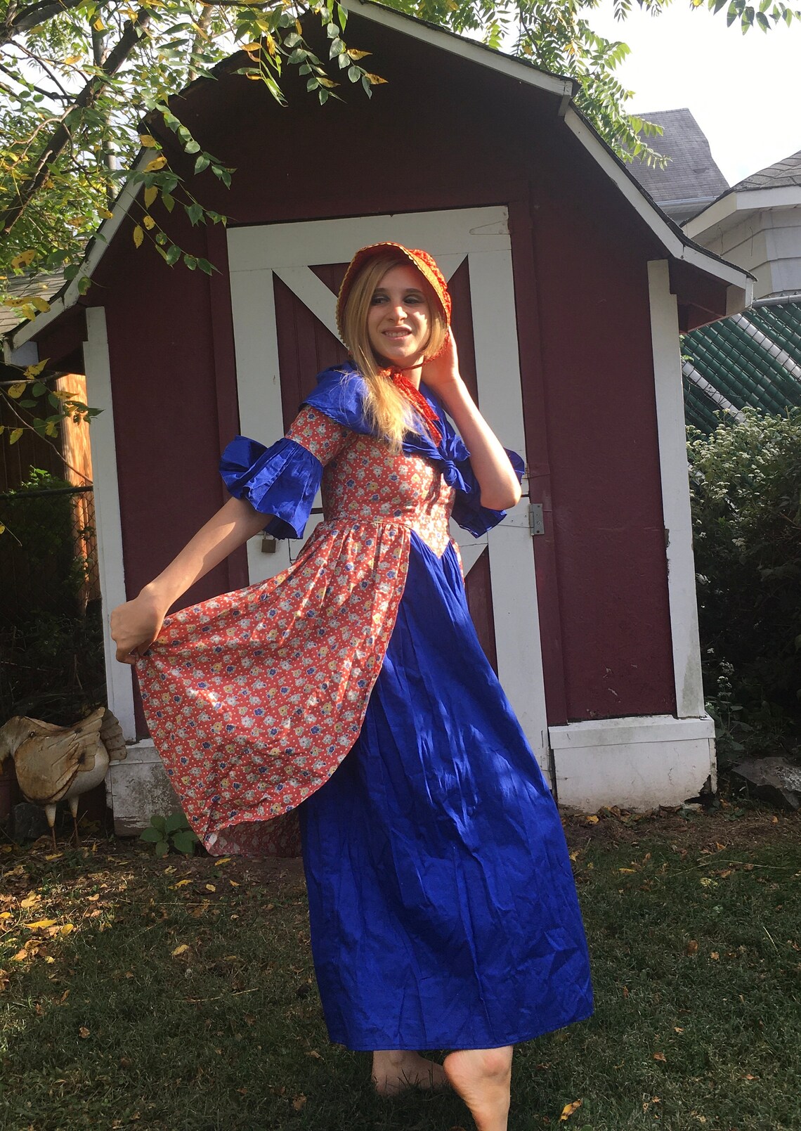 Vintage Reenactment Colonial Costume - Etsy