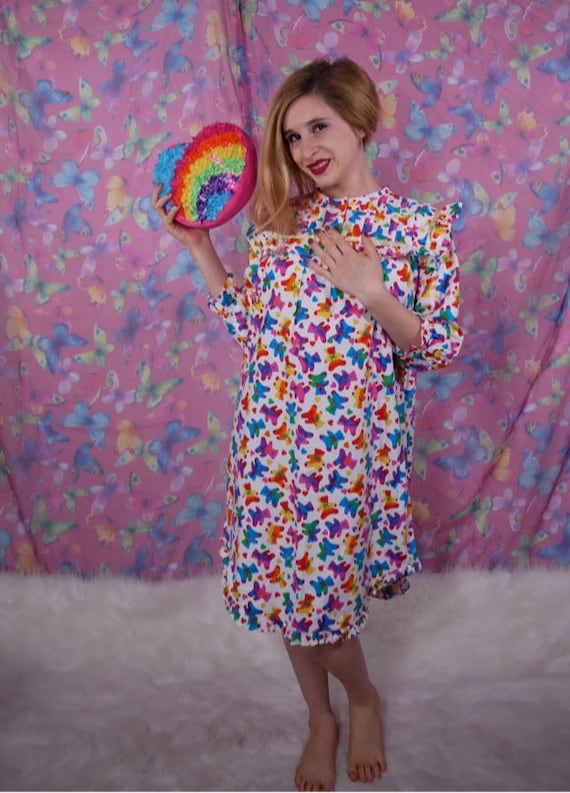 Teddy Bear Night Gown Circa 1980/ 1990 - Gem