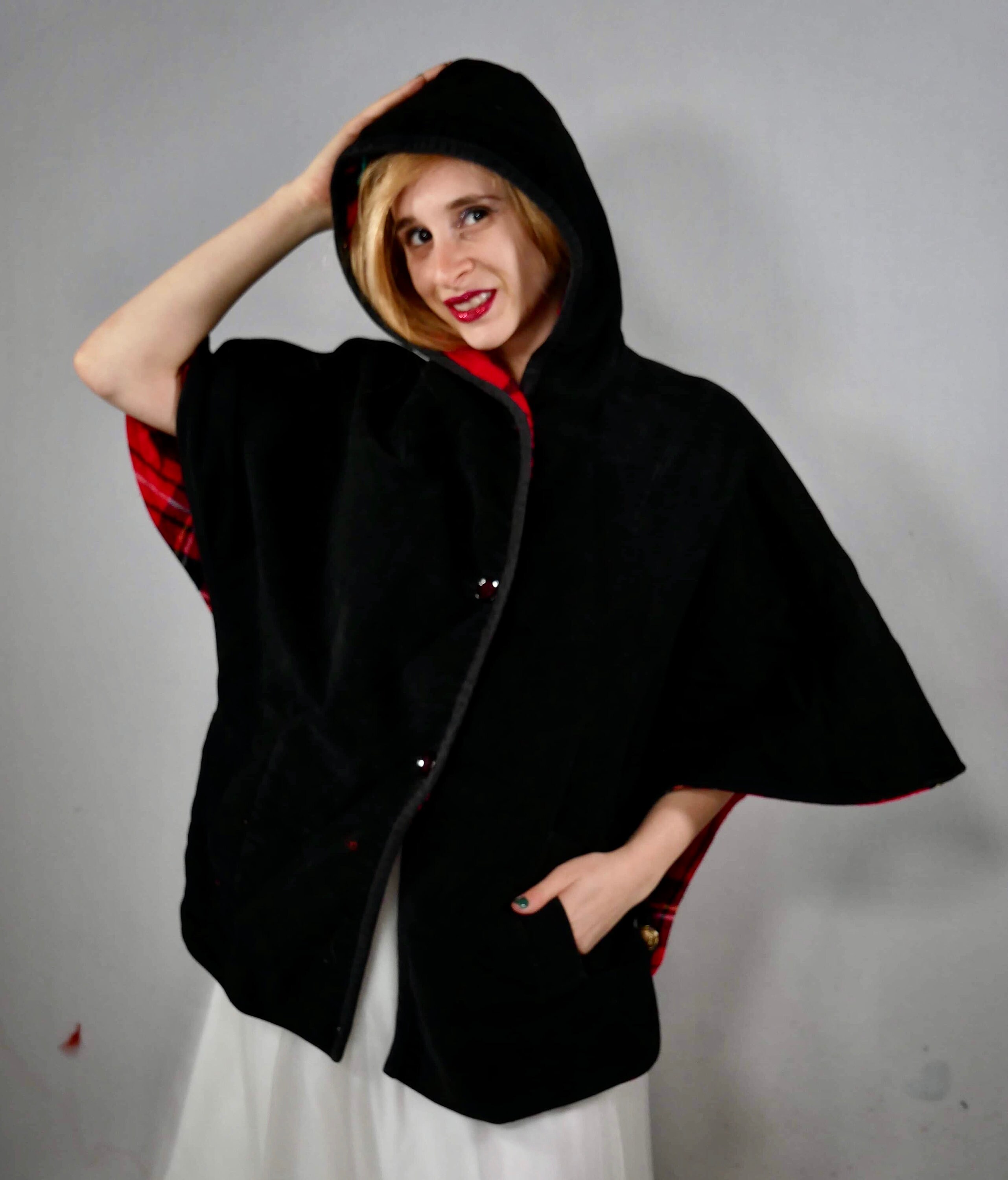 Reversible Cloak Circa 1970s - Etsy