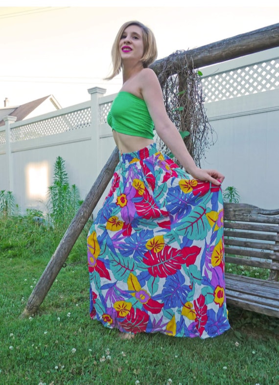 KHAZANA Skirt Circa 1990s - Gem