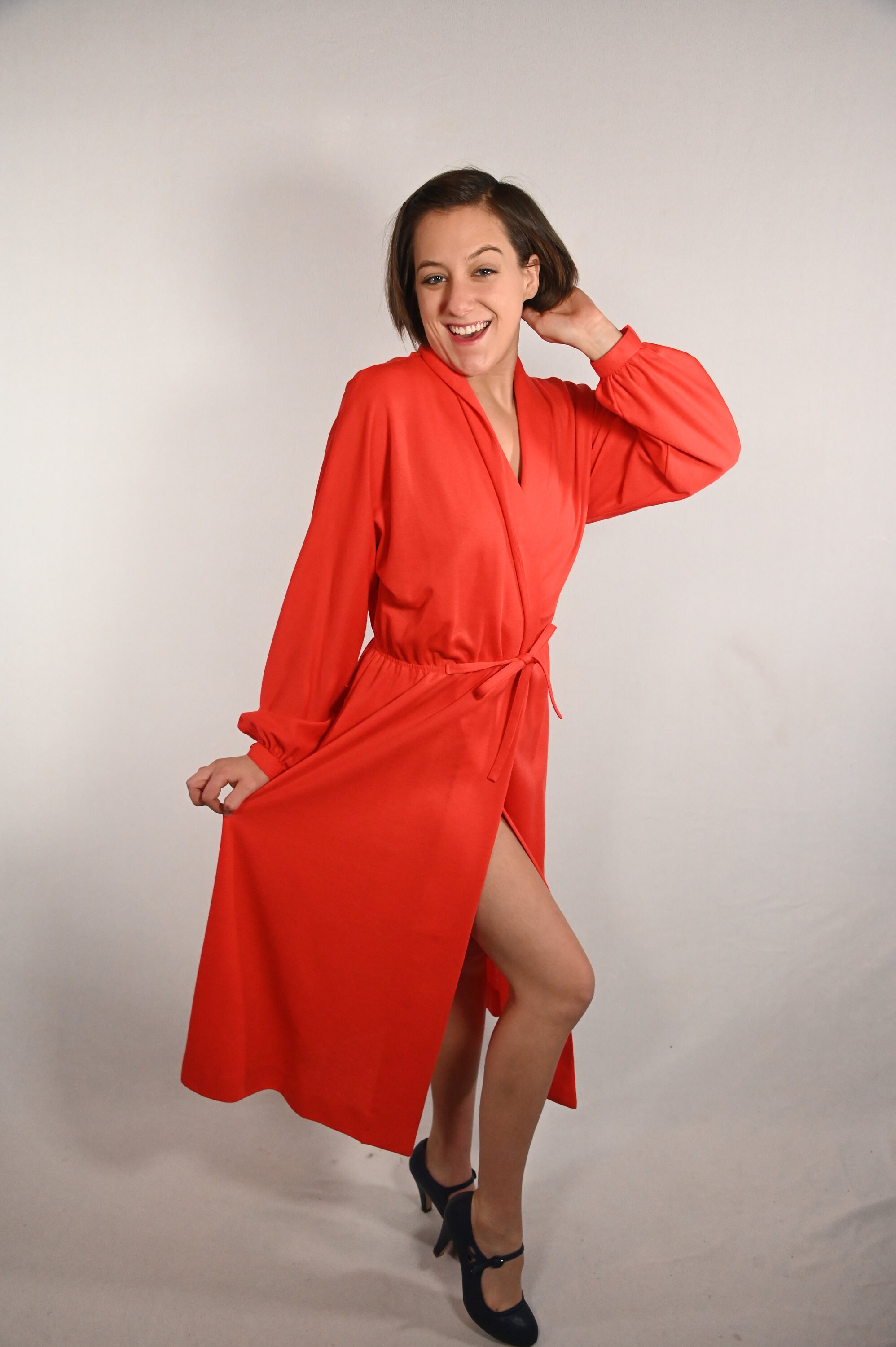Andrea Gayle vintage Wrap Dress - Etsy France