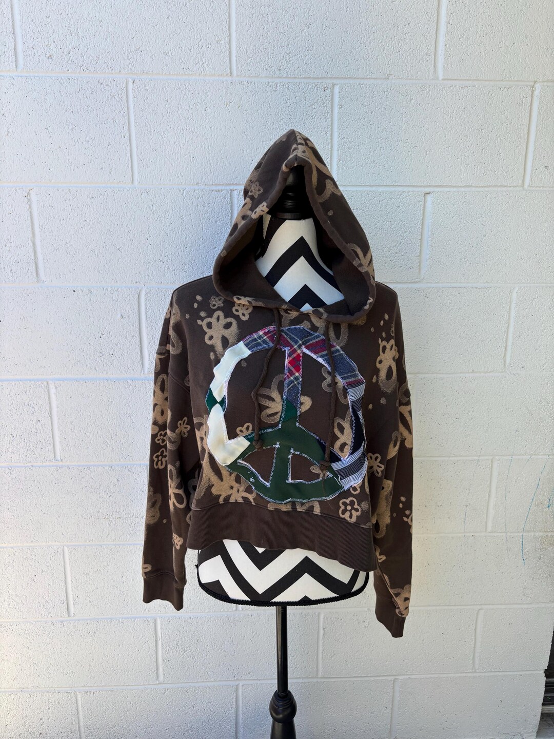 Upcycled Wild Fable Peace Hoodie - Etsy