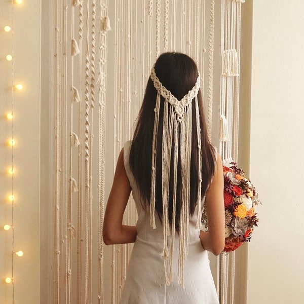 Macrame Wedding Veil - Etsy