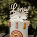 Cake Topper School Child Cake Topper Personalized School - Etsy