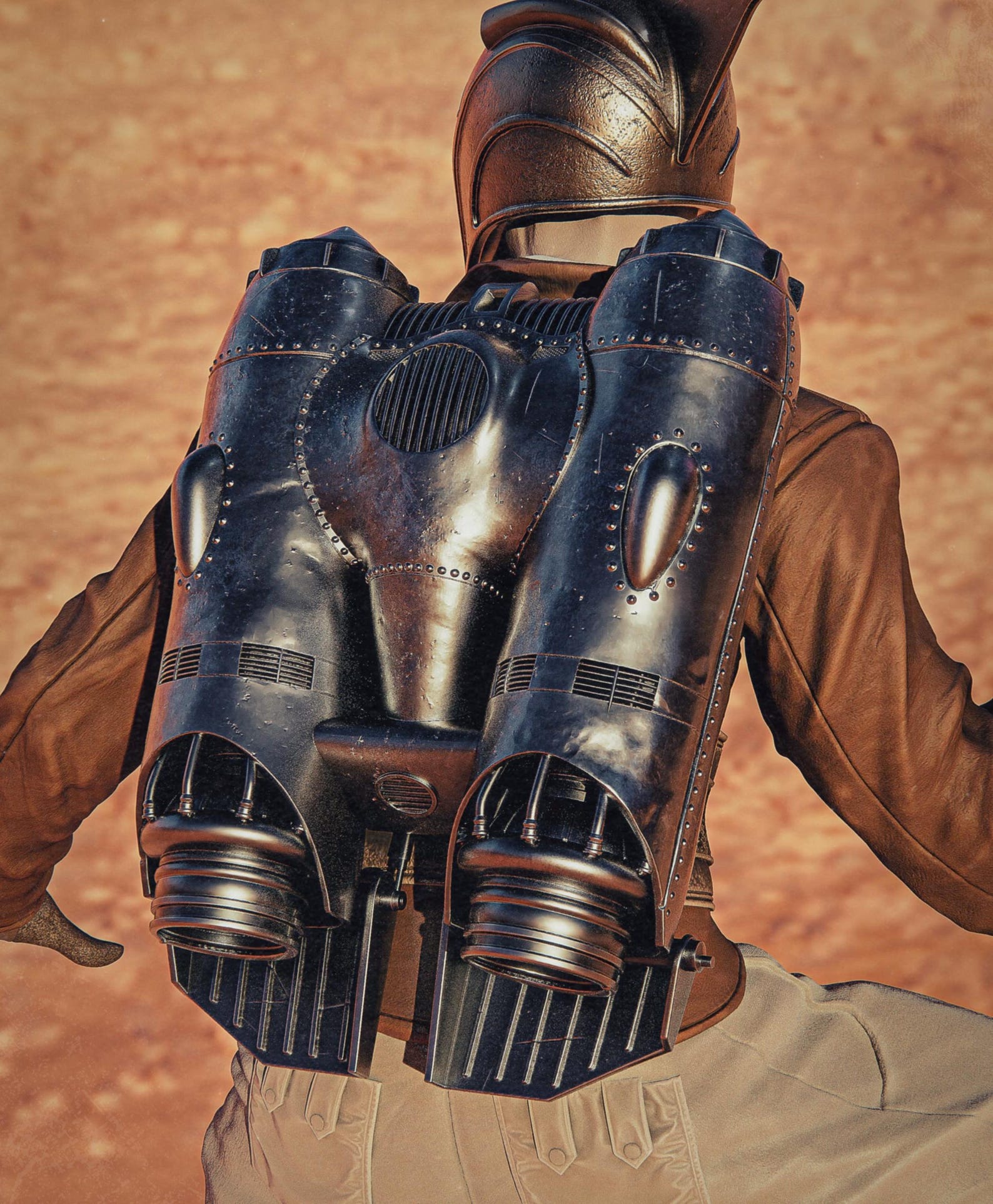 Rocketeer Statue: 3D Printed Resin Kit (unpainted & Unassembled) - Etsy