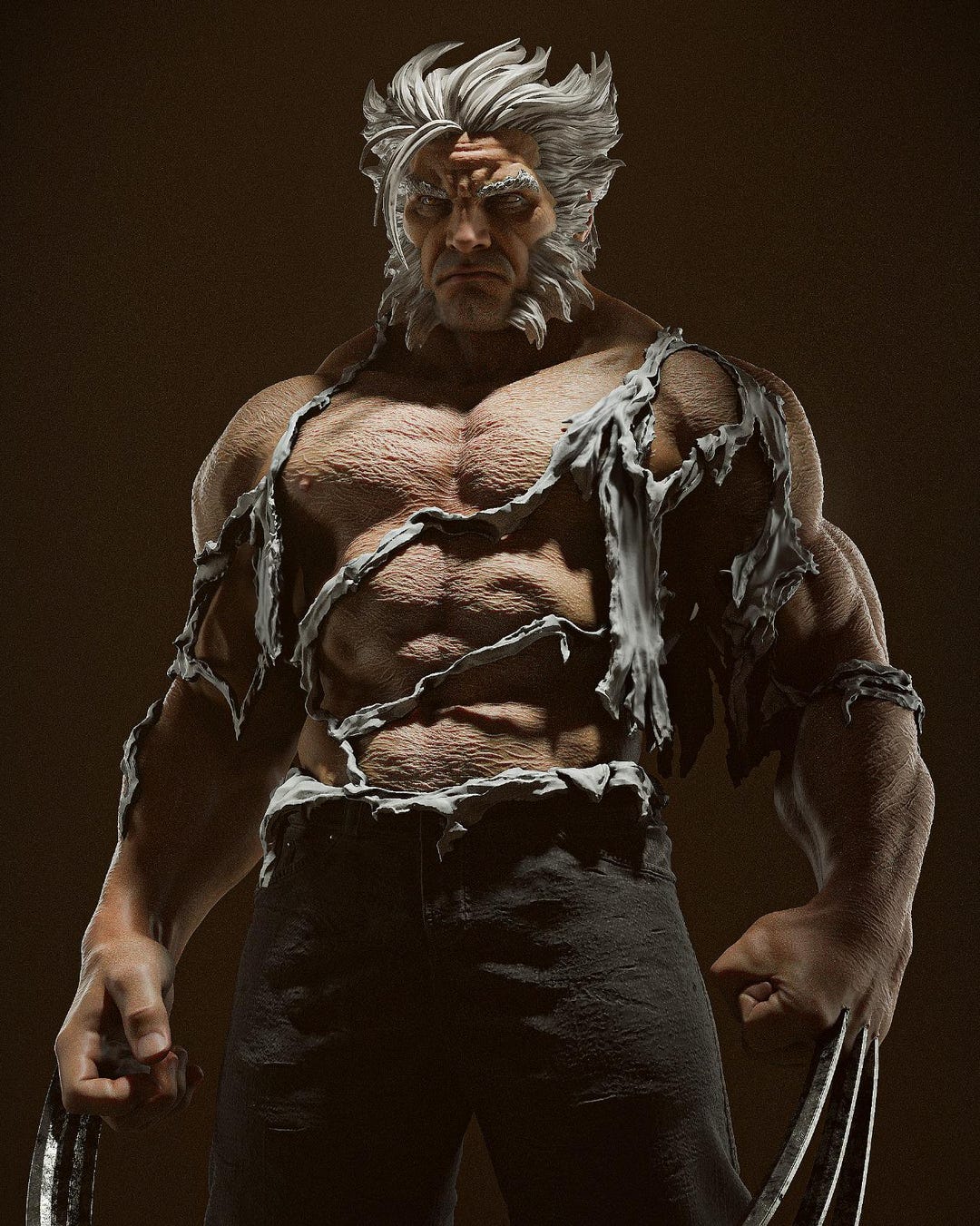 Logan | High Quality 3D Printed Resin Statue | Unpainted & Unassembled ...
