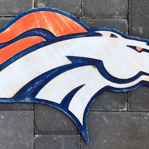 Denver Broncos Sign - Etsy