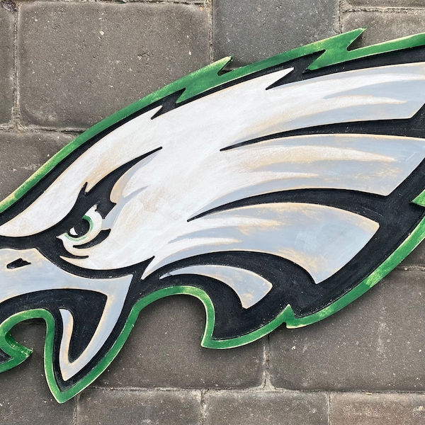 Eagles Logo Wood Sign - Etsy